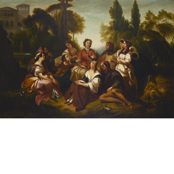 Franz Xaver Winterhalter | The Decameron | MutualArt