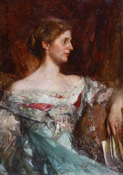 Edward Arthur Walton | THE PORTRAIT OF JANE BURY | MutualArt