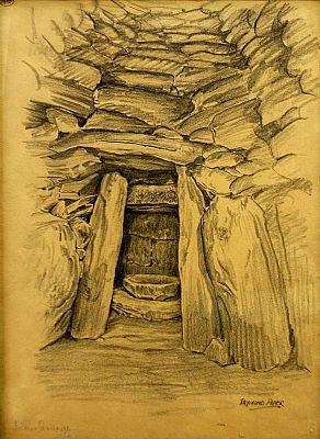 Raymond Piper | Newgrange Sketch | MutualArt