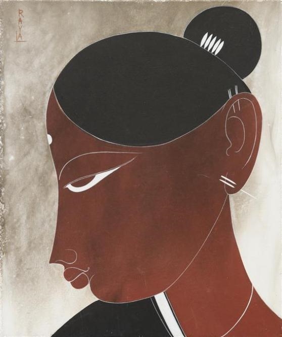 Rasik Raval | Portrait of a Woman | MutualArt