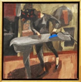 Mary Mabbutt | Study for Ironing (1986) | MutualArt