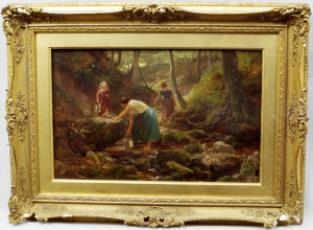 Frederick Goodall | ARAB SLAVE TRADERS (1861) | MutualArt