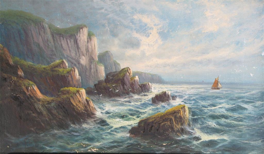 Frank Hider | A Highland Scene (1913) | MutualArt