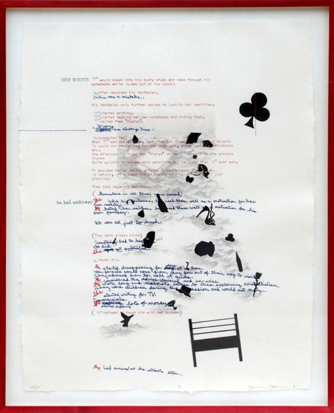 Terry Allen | Details from the Text - I (1981) | MutualArt