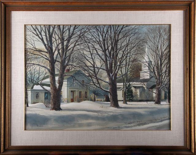 Kinley Shogren | Winter Scene (1977) | MutualArt