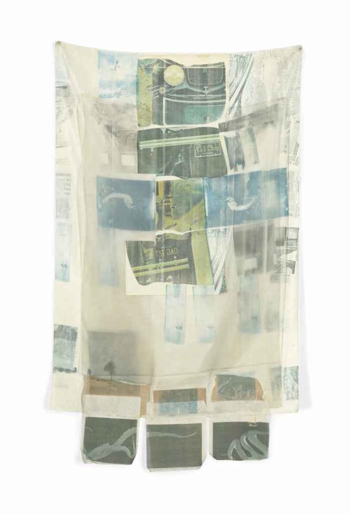 Robert Rauschenberg | Coastal Draft (Hoarfrost) (1974) | MutualArt