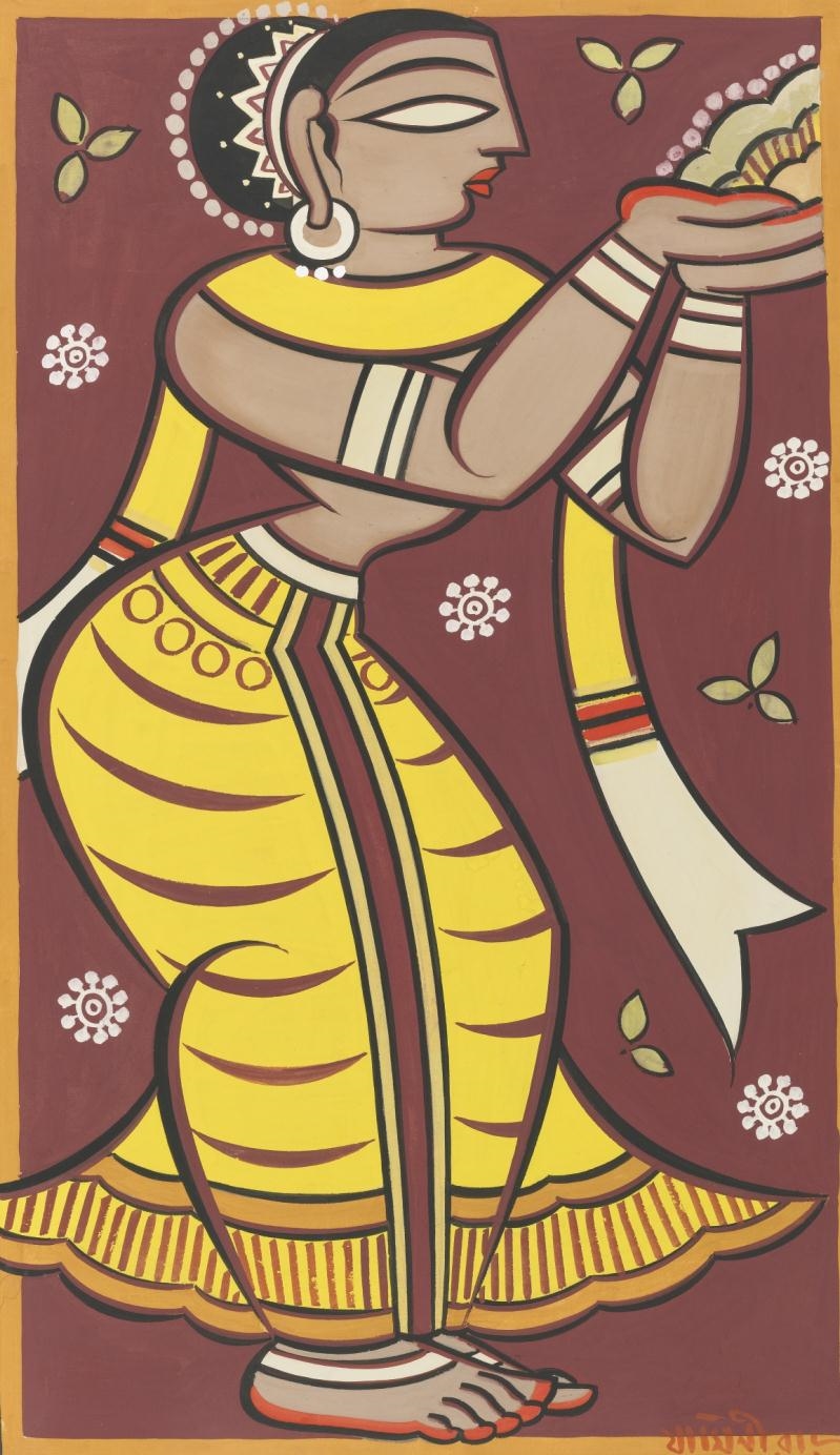 Jamini Roy | UNTITLED (GOPINI) | MutualArt