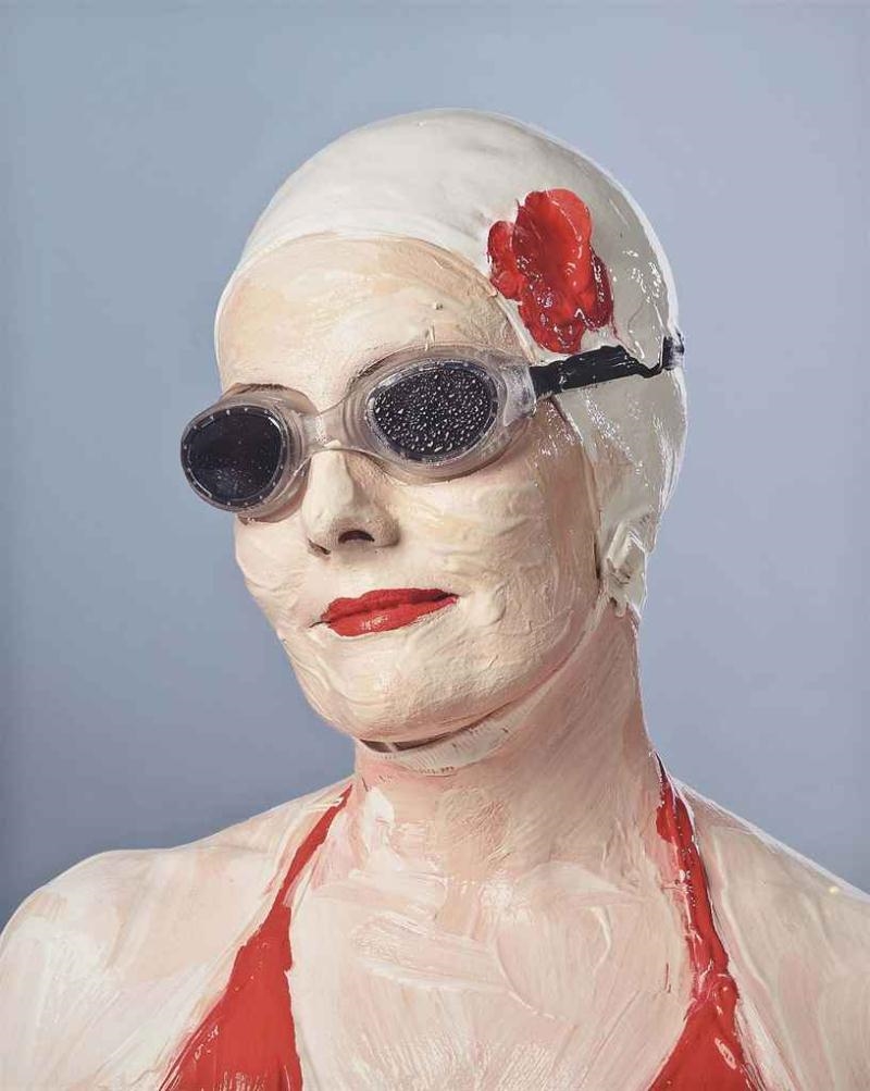 Boo Ritson | White Swimmer (2006) | MutualArt