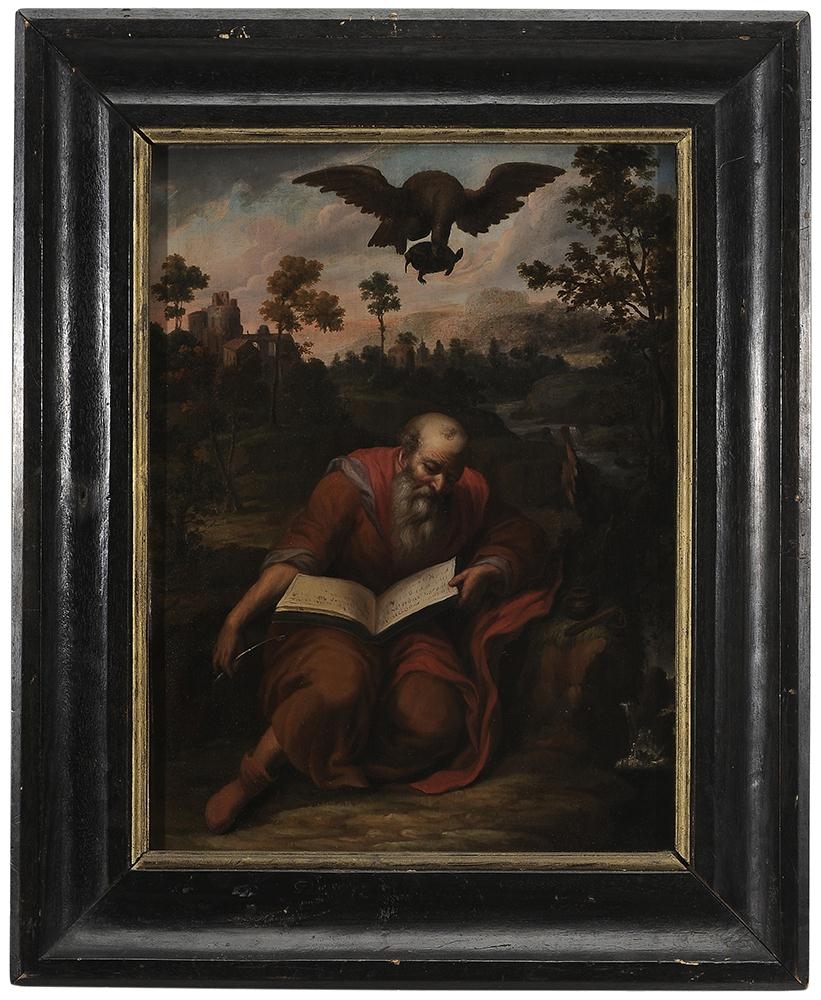 Italian School, 17th Century | Aesop Writing the Fable of the Turtle ...