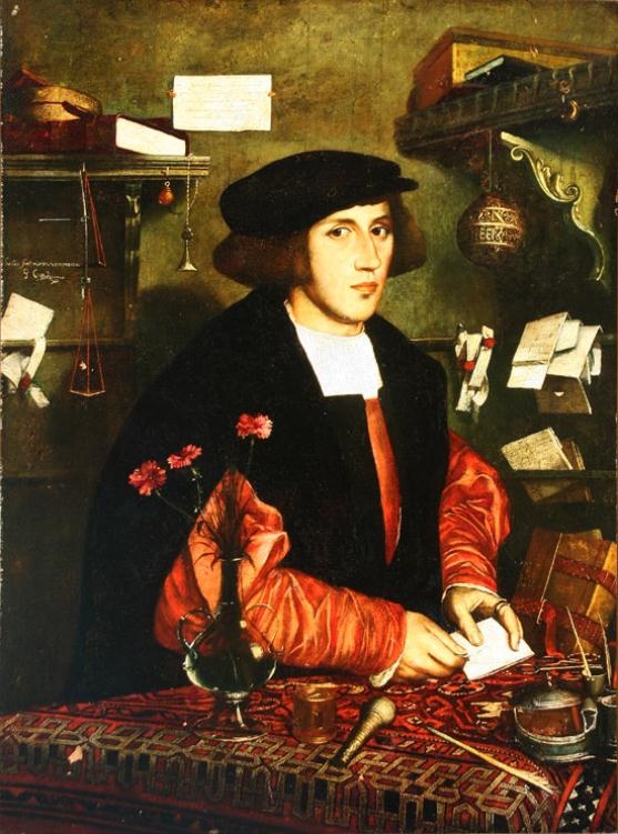 Hans Holbein the Younger | The Merchant Georg Gisze | MutualArt