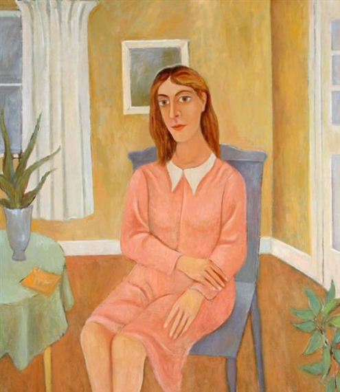 Milo Russell | Portrait of a Seated Woman | MutualArt