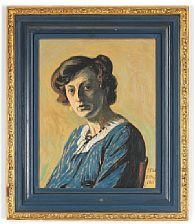 Jens Ferdinand Willumsen | Portrait of the artist's wife Edith ...