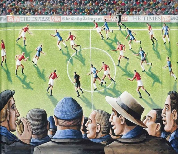 PJ Crook | The Big Match (Chelsea vs. Manchester United) (2000) | MutualArt