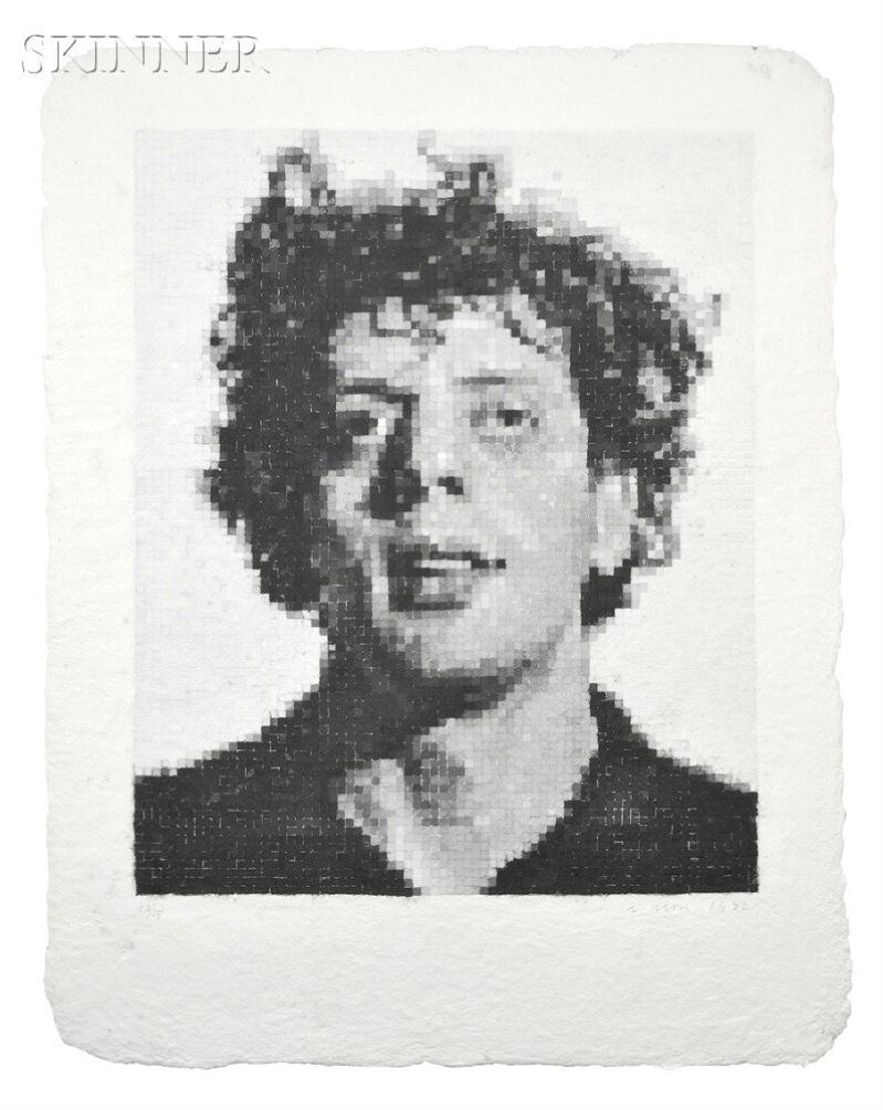 Chuck Close | GEORGIA (1984) | MutualArt