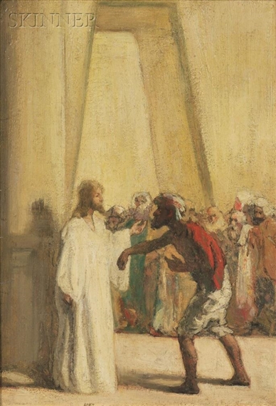 Max Bohm | Christ in the Temple | MutualArt