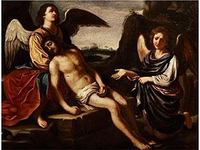 Il Guercino | Angel Corpse Of Christ Lament | MutualArt