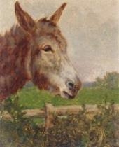 Arthur Batt | A New Forest Donkey (1905) | MutualArt