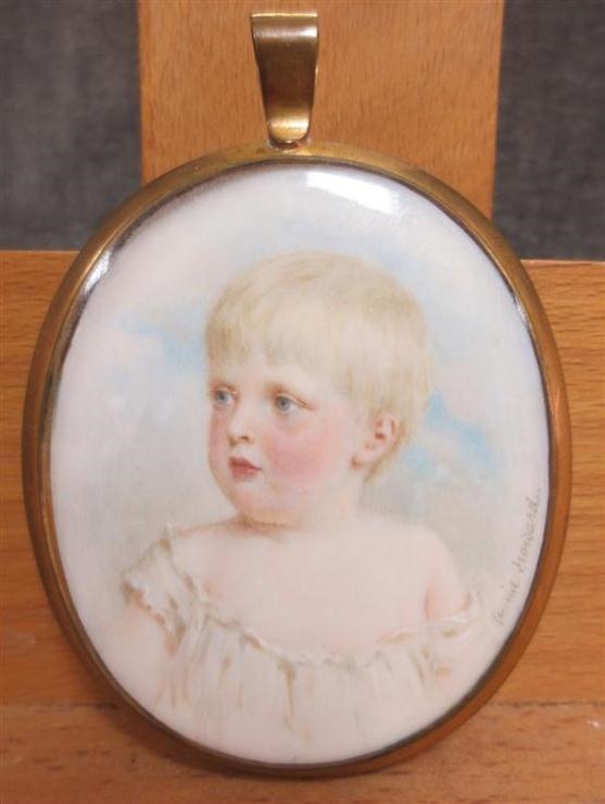 Jim Ann Howard | A portrait miniature of Lord Desmond FitzGerald or ...