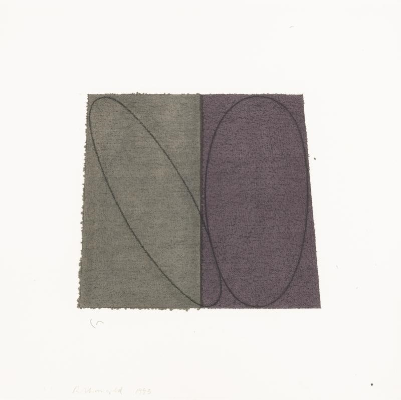 Robert Mangold | THREE COLOR + PAINTING WITH BLACK (1984) | MutualArt