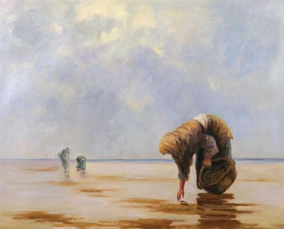 Joseph Malachy Kavanagh | THE COCKLE PICKERS | MutualArt