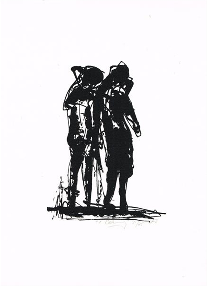 Edward Delaney | THE SAMSON RIDDLE (PORTFOLIO OF TWELVE) (1972) | MutualArt