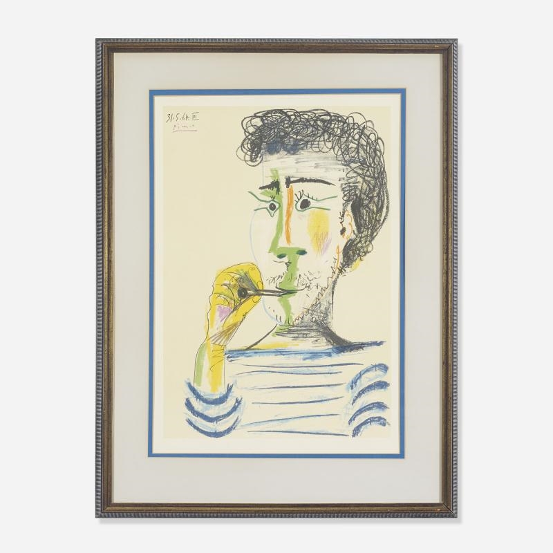 Pablo Picasso | Le Fumeur (1964) | MutualArt