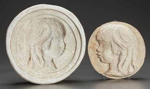 Pierre-Auguste Renoir | Médaillon de Coco Piece Mold & Original Plaster ...