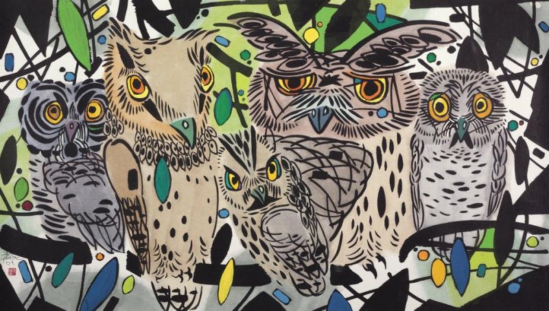 Li Fuyuan | FIVE OWLS | MutualArt