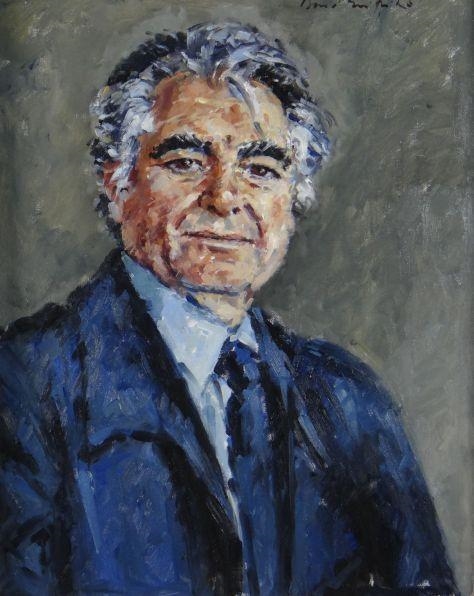 David Griffiths | head and shoulders portrait of Sir Geraint Evans ...