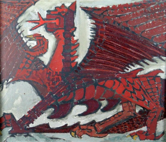 David Tinker | Welsh dragon | MutualArt