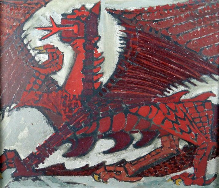 David Tinker | Welsh dragon | MutualArt