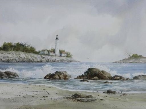 Fred Leach | Lighthouse | MutualArt