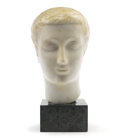 Elie Nadelman | Head of a Young Man | MutualArt