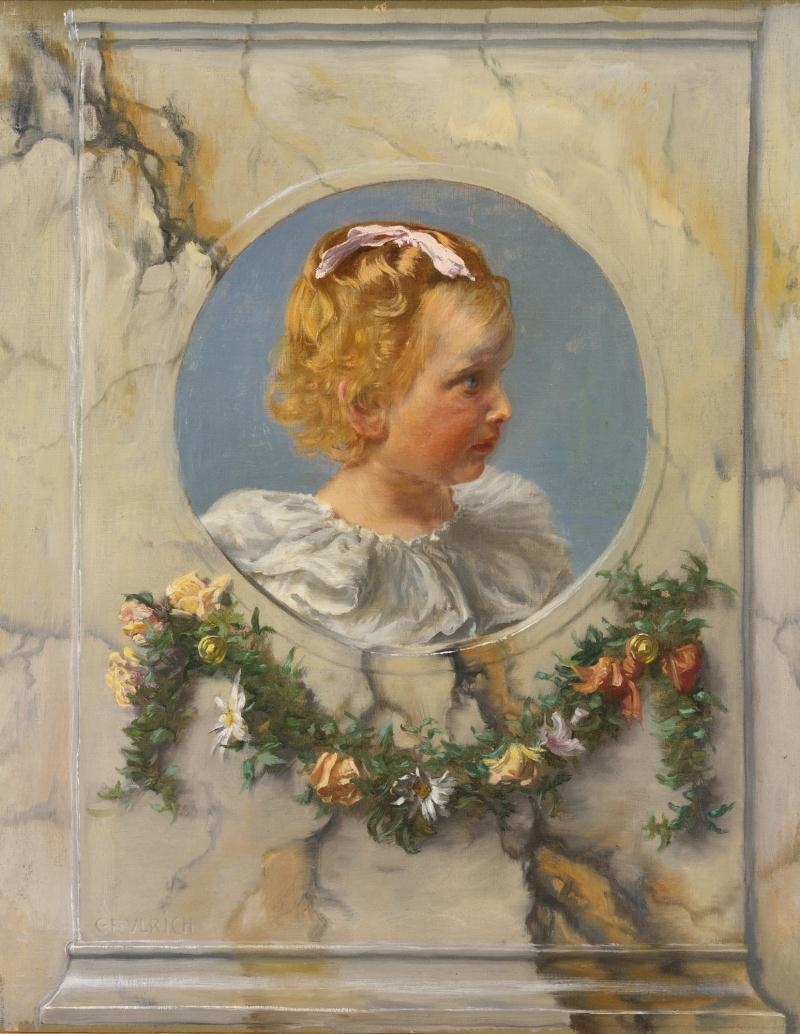 Charles Frederick Ulrich | Homage to a Little Girl | MutualArt