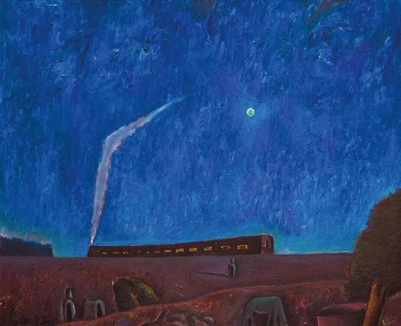 Juan Storm | EL TREN DE MISTER DAL MAN (1982) | MutualArt