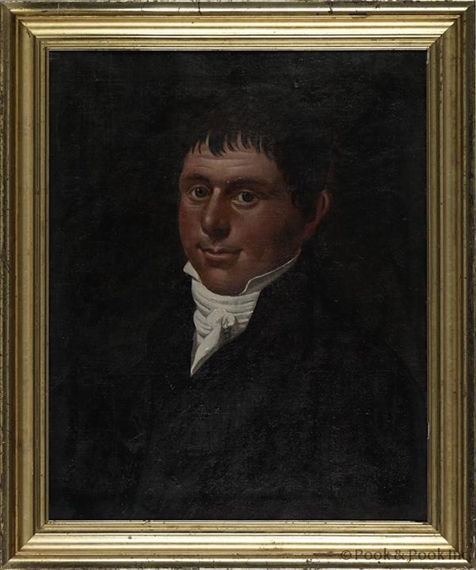 Charles Delin | portrait of a gentleman | MutualArt
