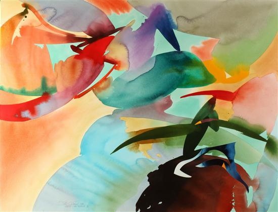 Peter Kitchell | BIRDS WITH MUSCLE II (1988) | MutualArt