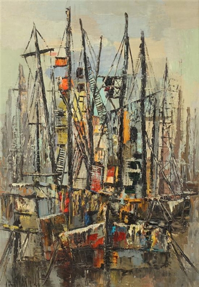 Luc Verger | HARBOR (1959) | MutualArt