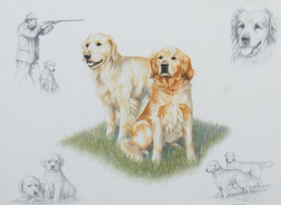 Nigel Hemming | Golden Retrievers | MutualArt