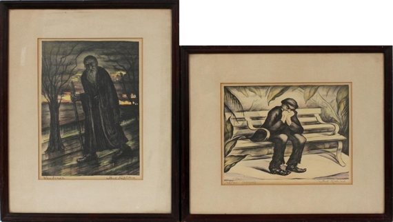 Saul Rabino | 2 works: WANDERER ;JOBLESS | MutualArt