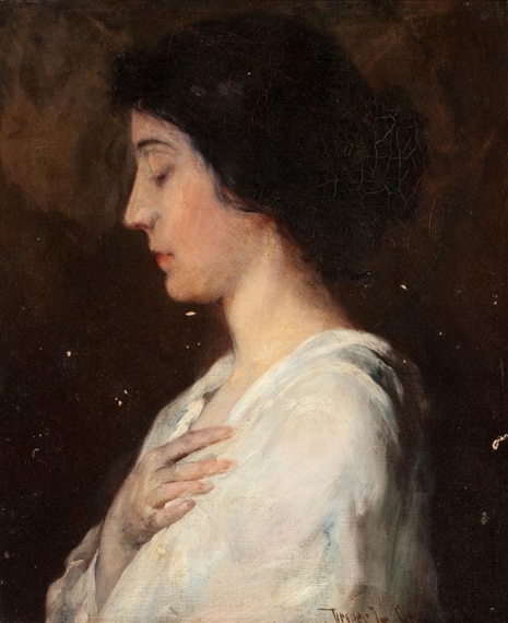 Vesper Lincoln George | Portrait of a Woman | MutualArt