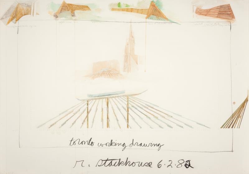 Robert Stackhouse | Toronto Working Drawing (1982) | MutualArt