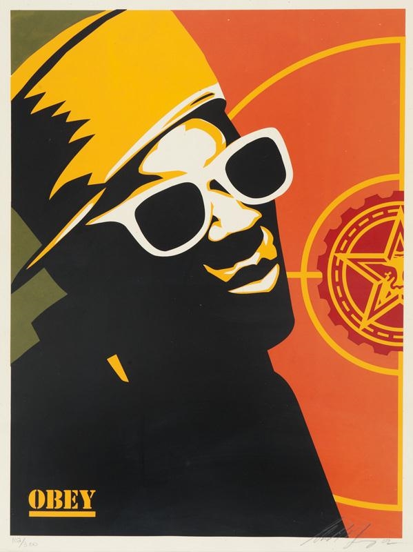 Shepard Fairey | Obey Ramone (2002) | MutualArt