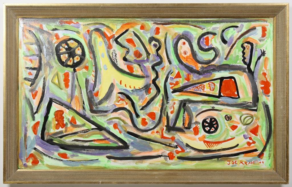 Joe Reno | Sliding Down the Banister (2009) | MutualArt