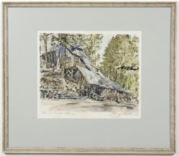 George Mathis | Bush Creek Mine (1949) | MutualArt