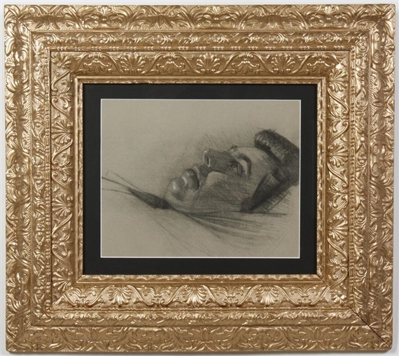 Allen Wolf | portrait of a person wearing a headscarf | MutualArt