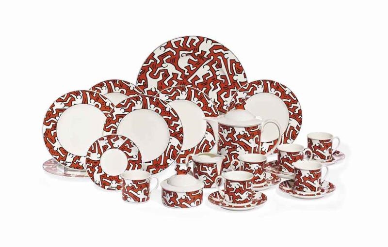 Keith Haring | Set of 24 Works: A piece of art Service (1991) | MutualArt