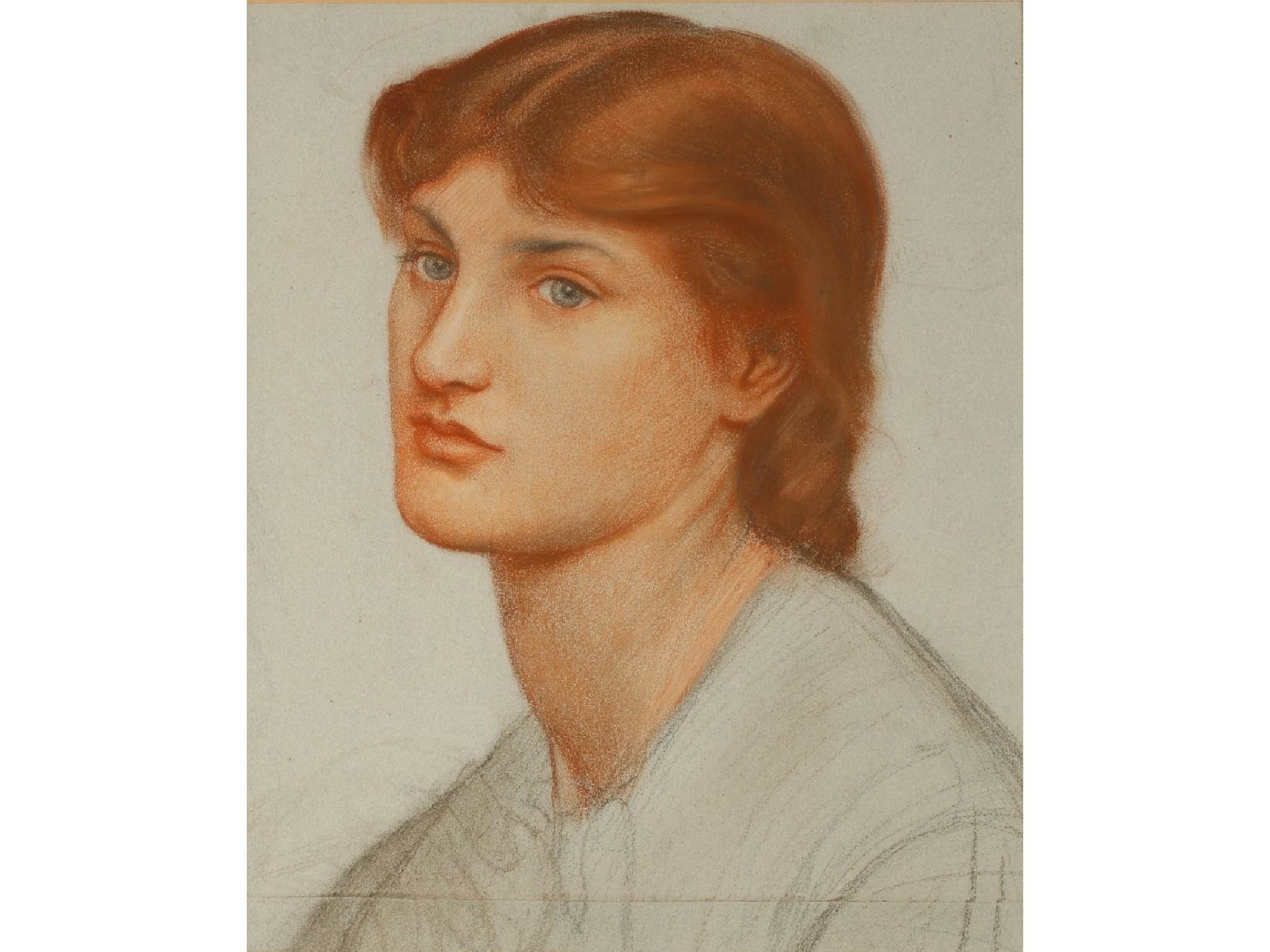 Dante Gabriel Rossetti | Portrait of Alexa Wilding | MutualArt