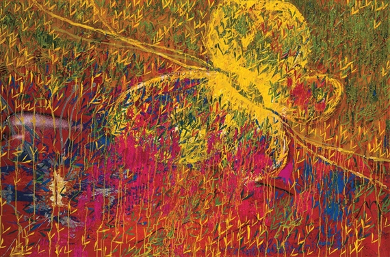 Nam Hong | Flower and Butterfly (2005) | MutualArt
