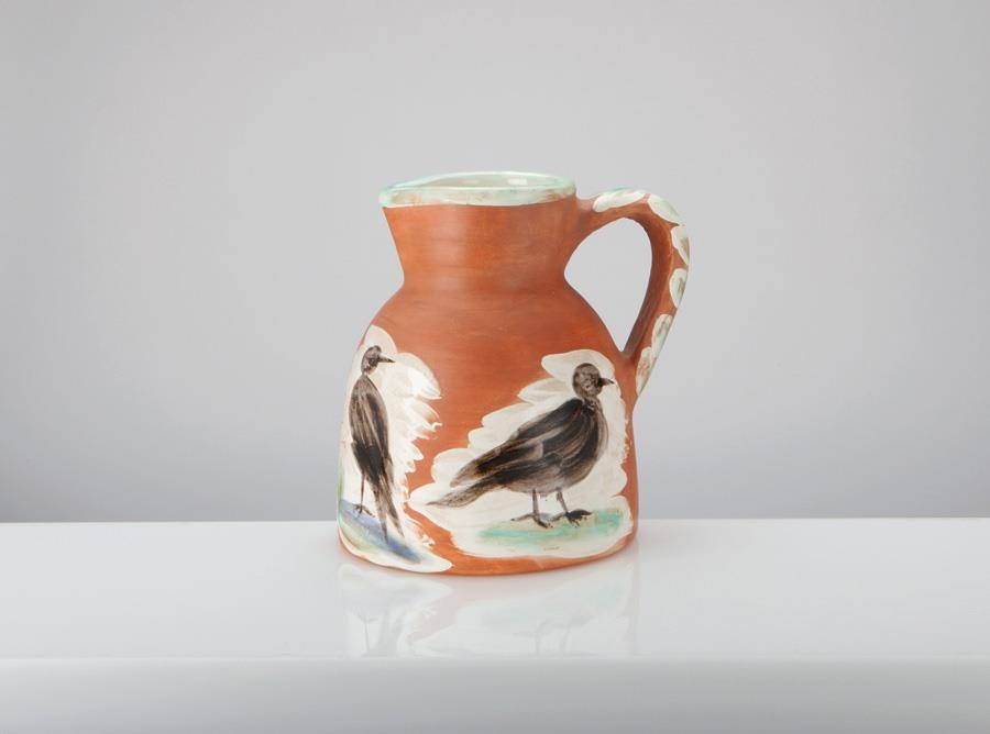 Pablo Picasso | PITCHER WITH BIRDS (1962) | MutualArt